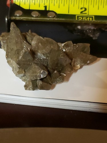 Chocolate Dogtooth Raven Wing Calcite Cluster Santa Eulalia Chihuahua ...