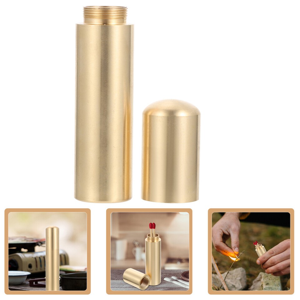 Survival Match Container Match Storage Case Lightweight Match Container ...