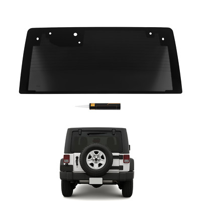 Rear Back Dark Heated Window Glass For Jeep Wrangler 2&4 Door Utility ...