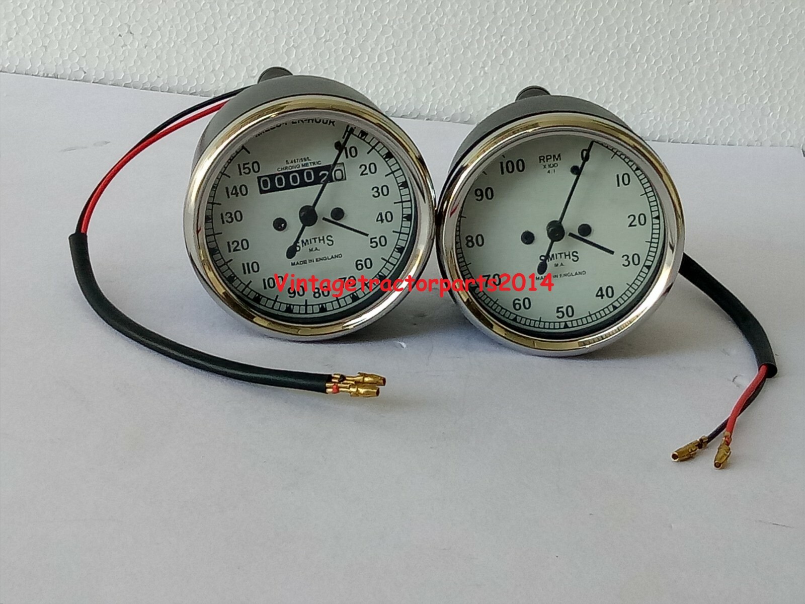 Smiths 150 mph Speedometer Tachometer 80 mm fitment M12x1.5 thread ...