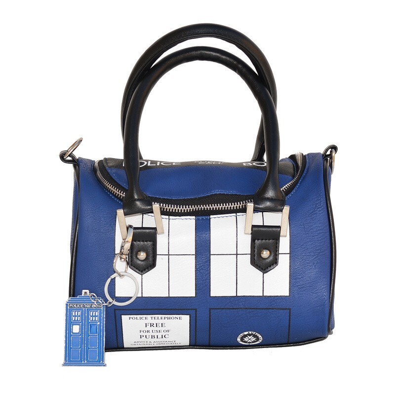 Doctor Who TARDIS Police Box Satchel Women Handbag Cross Body Purse ...