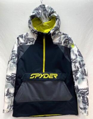 Spyder Boy's Jasper Anorak Snow Ski Winter Jacket Tree Line Sz 16 NEW ...