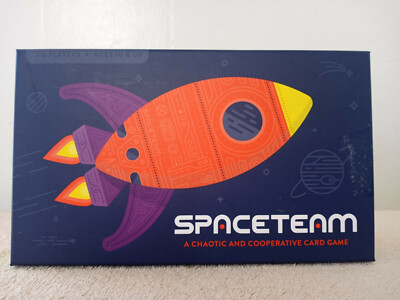 SpaceTeam Chaotic & Cooperative Card Game Stellar Factory Timber & Bolt ...