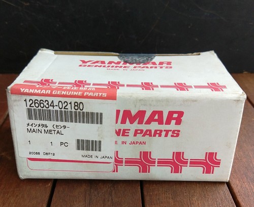 Yanmar Genuine Spare Parts 126634-02180 MAIN METAL ASSY for sale online ...