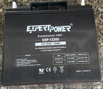 ExpertPower Sealed Lead Acid Battery - 12V 6V 20Ah 18AH 12AH 10Ah 9AH ...
