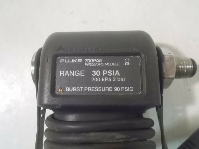 Fluke 700PA5 Pressure Module Absolute 30 PSIA 76297 for sale online | eBay