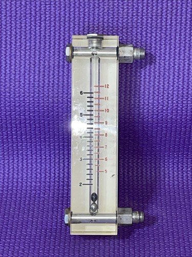 Dwyer 2 To 12 flow meter for air/gas 1/8” Fittings | eBay
