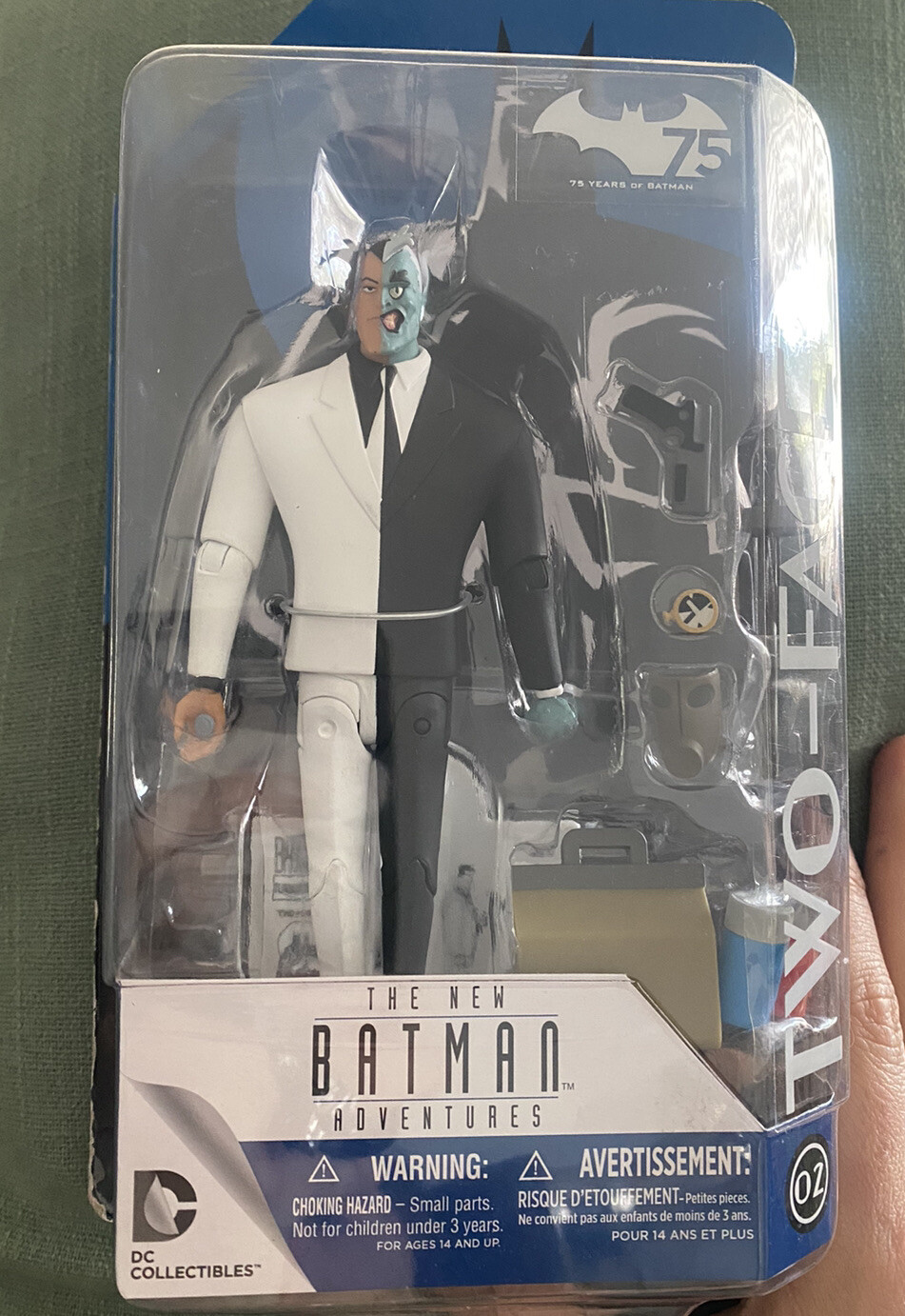 The new Batman adventures Two -face action figure | eBay