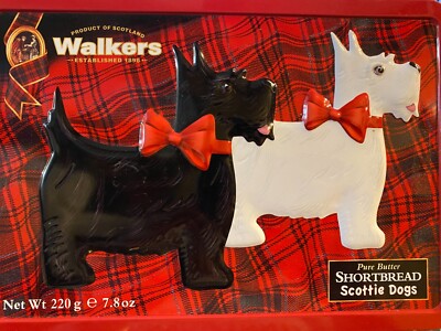 Walkers Scottie Dog Shortbread Tin - (Empty!) - Rectangular - U.K. | eBay