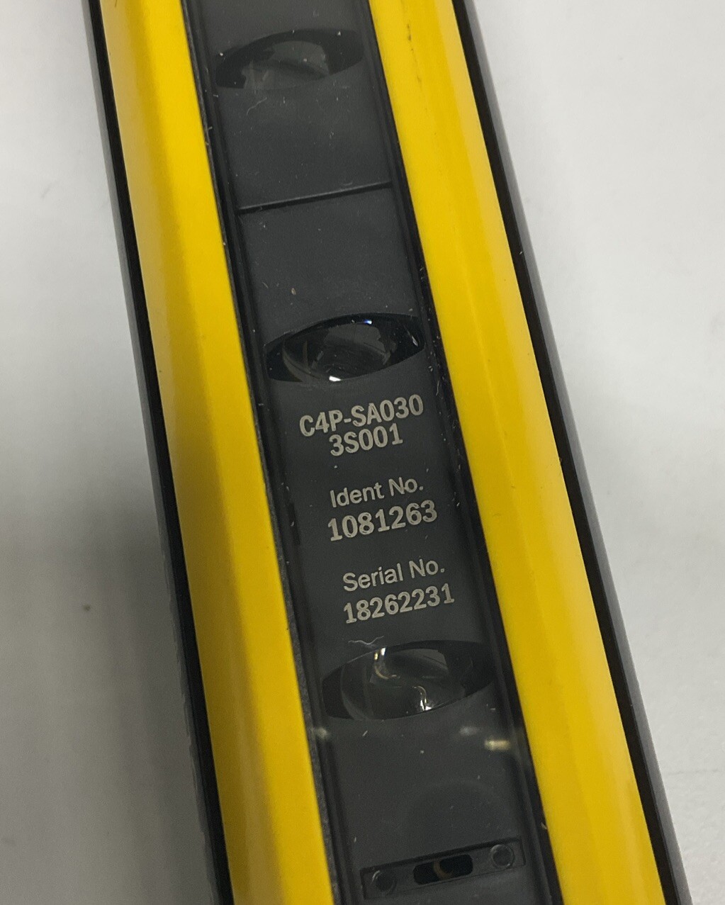 Sick 1081263 1081264 deTec4 12" Sender & Receiver Light Curtain Set ...