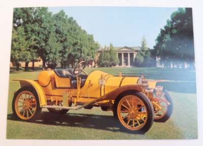 1910 Mercer Speedster Model C Harrah's Autocard Vintage Postcard Car ...