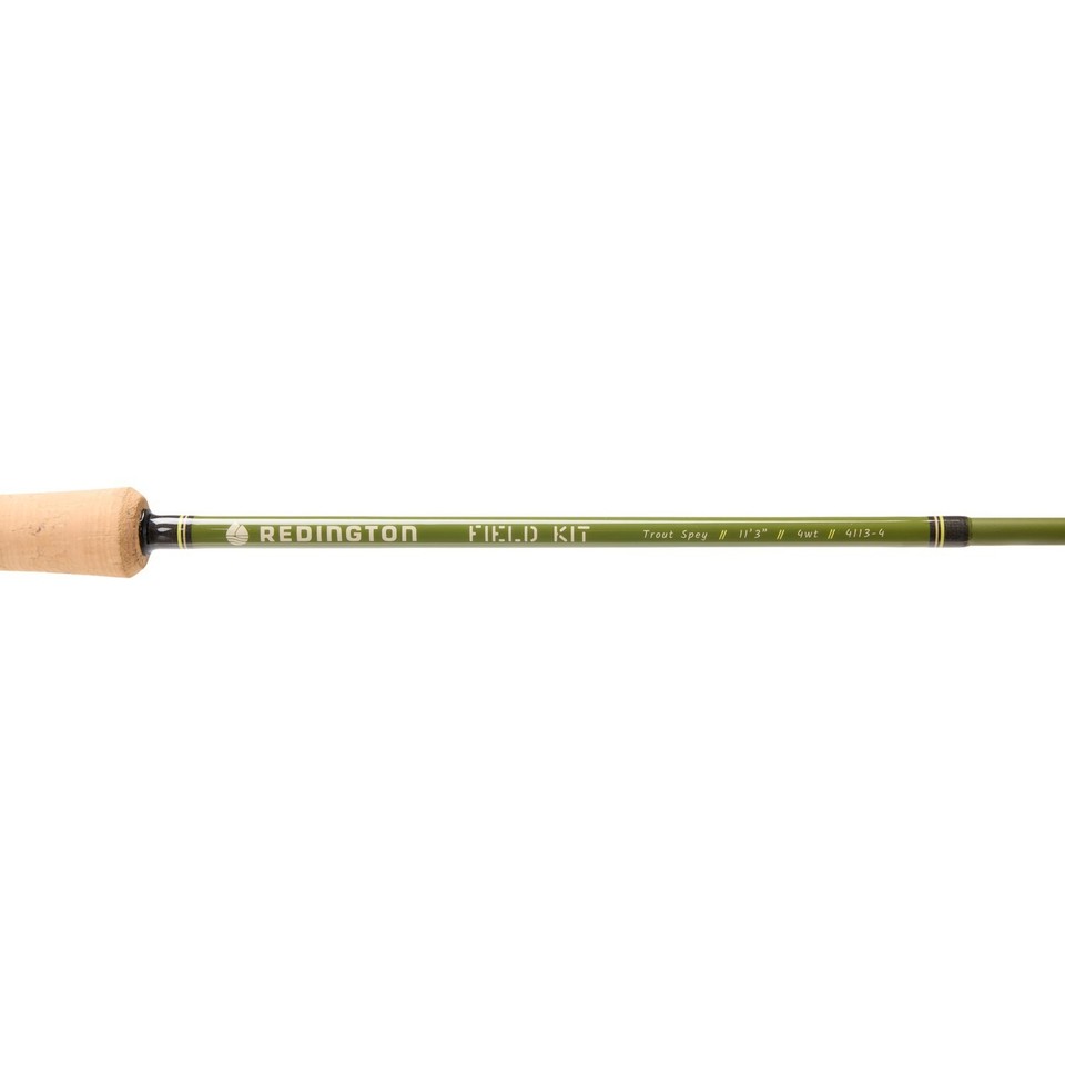 Redington Trout Spey Field Kit 4wt 11'3" 4pc Fly Fishing Rod Reel ...