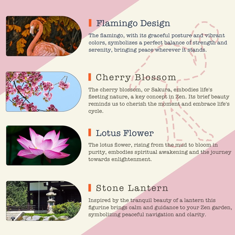 Flamingo Zen Garden for Desk - Pink Flamingo Decor, Sand Tray Therapy ...