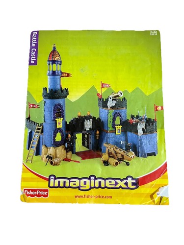 Fisher Price Imaginext BATTLE CASTLE #78333 Catapult Medieval 2001 -Not ...