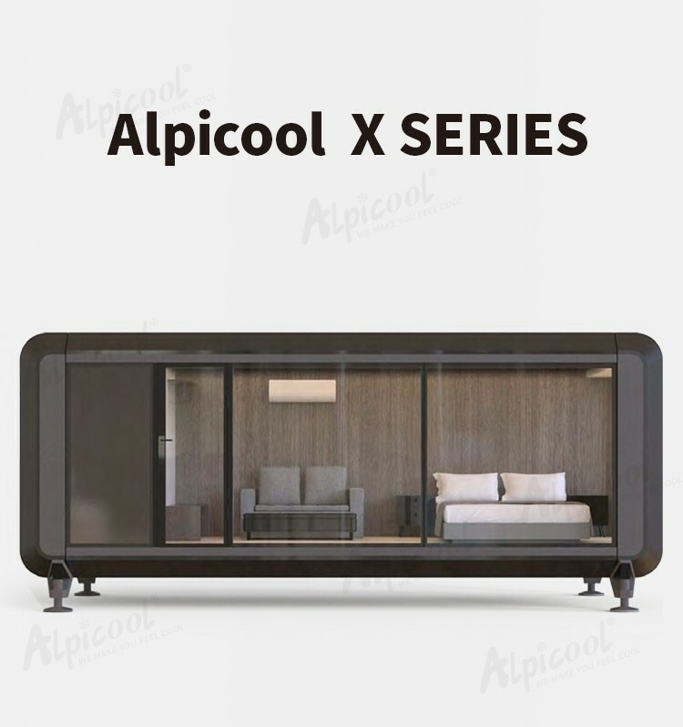 Alpicool Glass House Modern Prefab House Prefab Container House Holiday ...