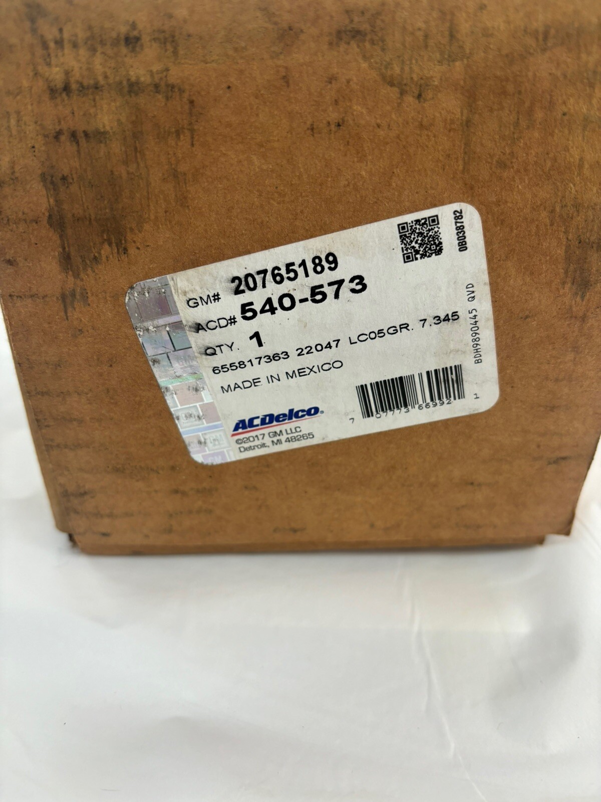 Shock Absorber-Premium MonoTube Front-Right/Left ACDelco 540-573 for ...