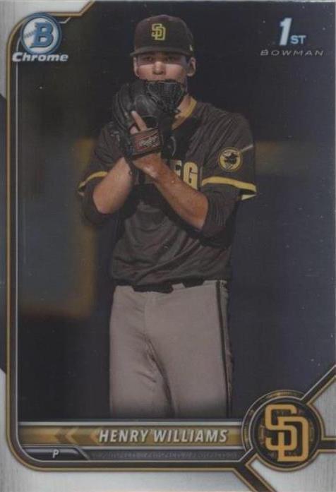 2022 Bowman Draft - Chrome Henry Williams #BDC-119 (RC) for sale online ...