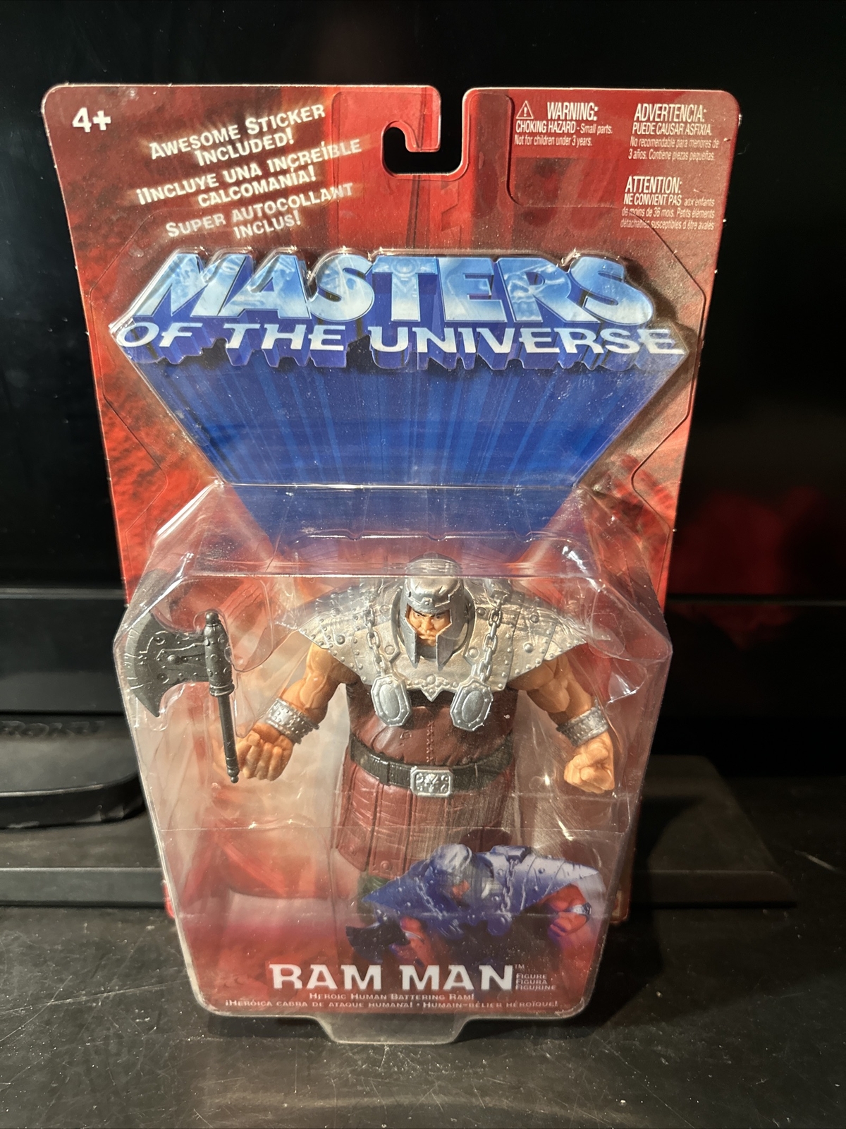 Ram Man MOTU 2002 Masters of the Universe 200x Action Figure New ...