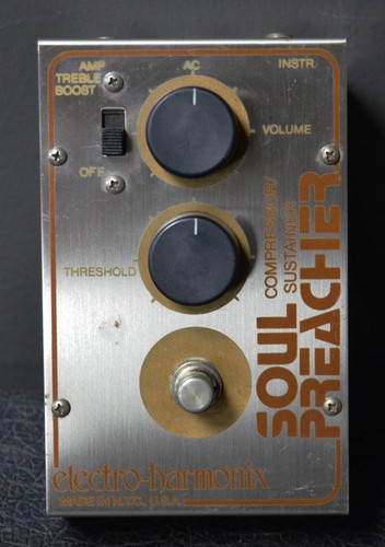 Electro Harmonix Soul Preacher Vintage Compression/Sustainer Effect ...