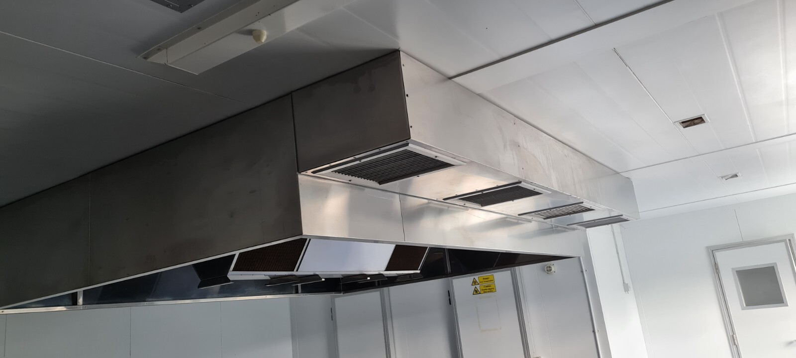 Commercial Kitchen Extractor Canopy Hood Extraction Industrial ...