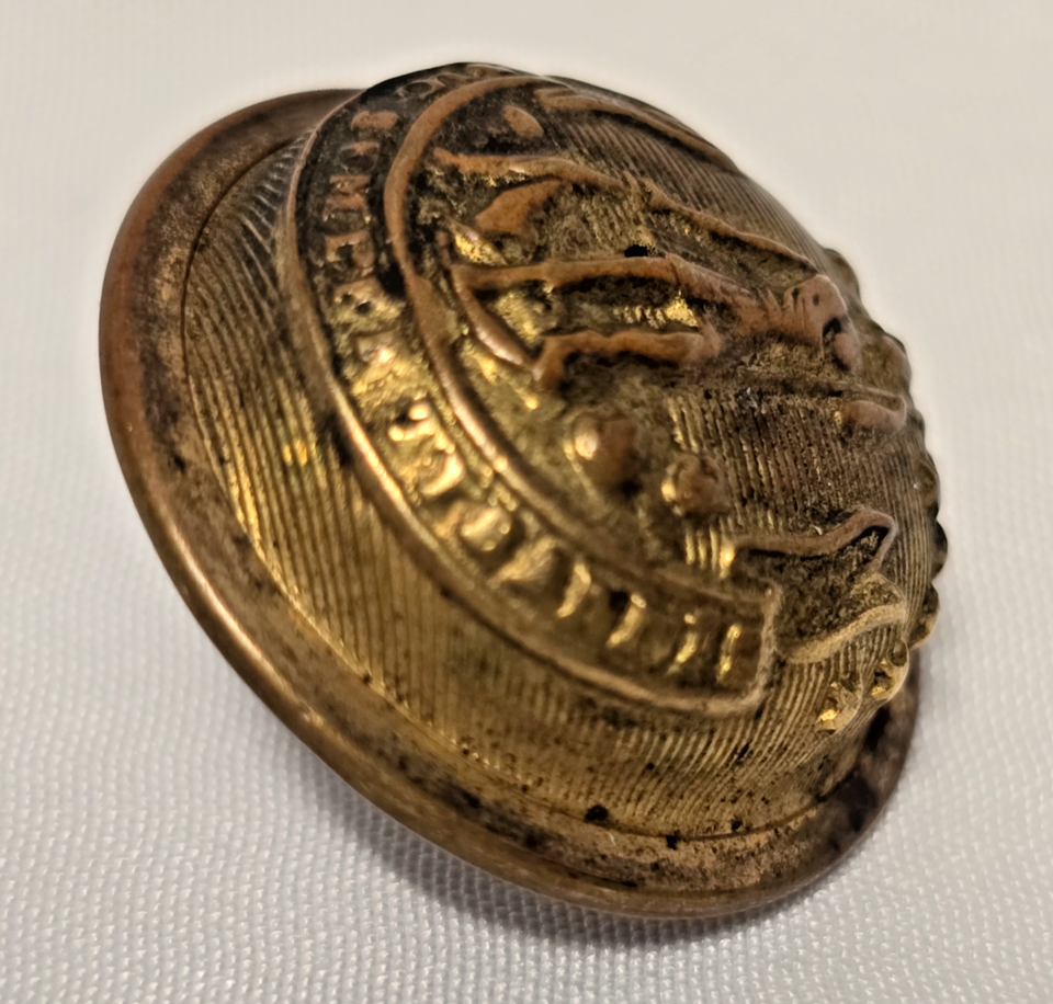 Antique Civil War Era Non-Dug Virginia Sic Semper Tyrannis Confederate ...