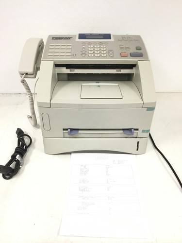 BROTHER INTELLIFAX 4750E Fax4750e Fax Machine w/Toner,Handset,WORKING ...