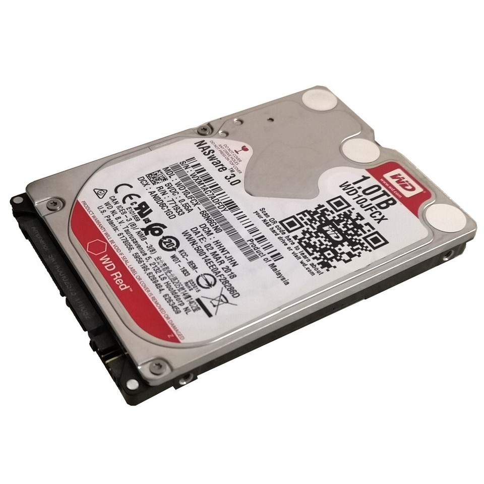 Western Digital 1TB WD10JFCX NAS 5400RPM 16MB SATA 2.5" Laptop HDD Hard ...