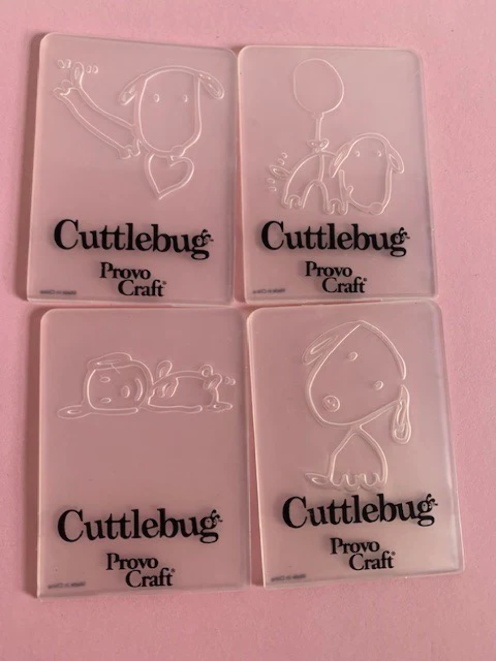 Cricut Cuttlebug Puppy Embossing Folders set | eBay