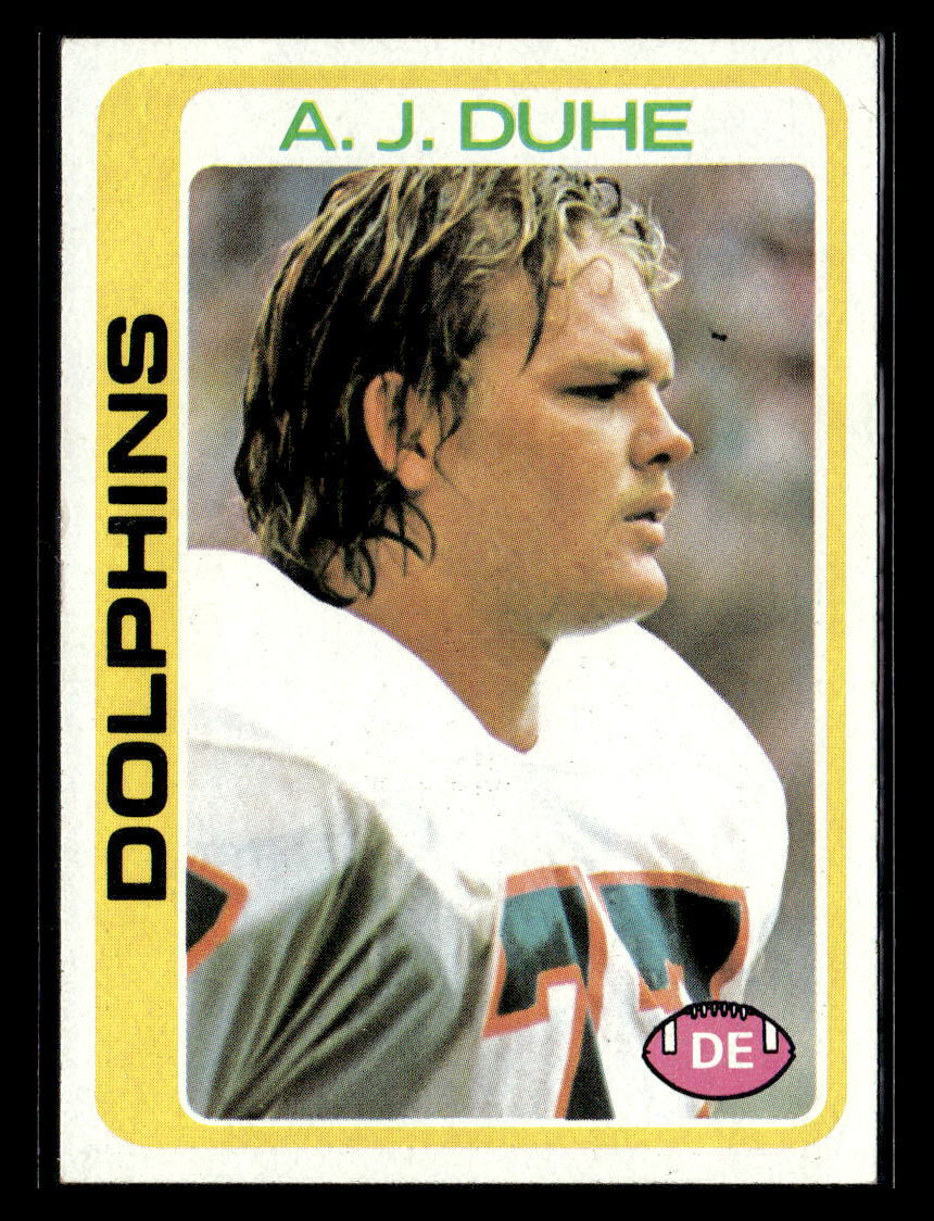 1978 Topps #22 A.J. Duhe | eBay