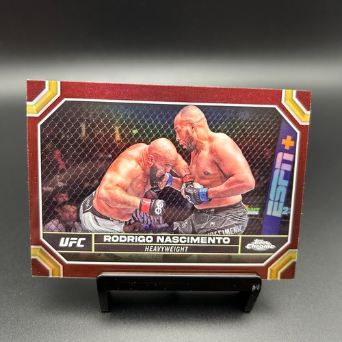 2024 Topps Chrome UFC #166 Rodrigo Nascimento Magenta Refractor | eBay