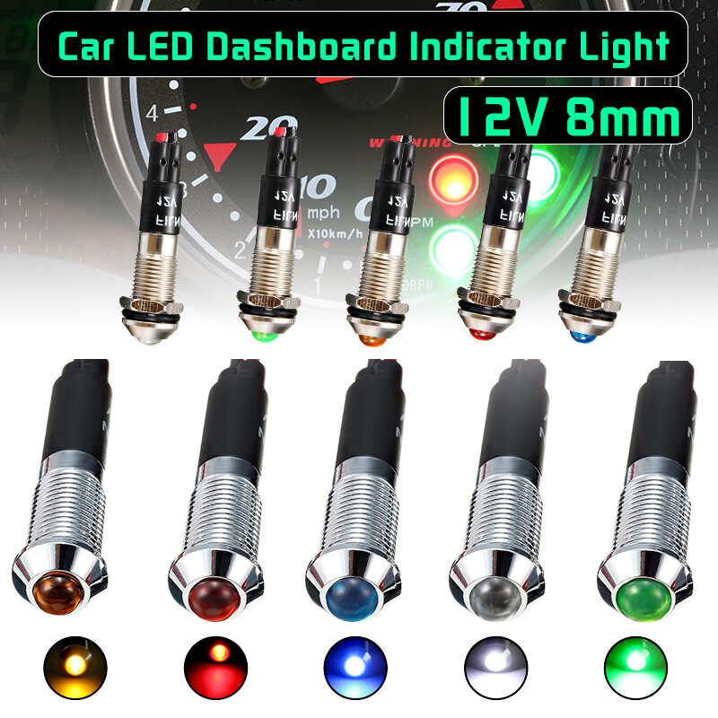 Led Dash Indicator Lights Cheap 5pcs Car Boat DC12V LED Indicator