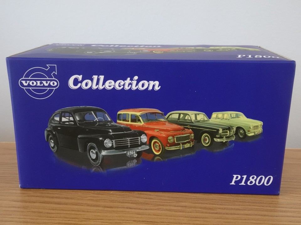 ATLAS EDITIONS VOLVO P1800 COUPE WHITE THE SAINT ROGER MOORE CAR MODEL MS03 1:43 | eBay UK