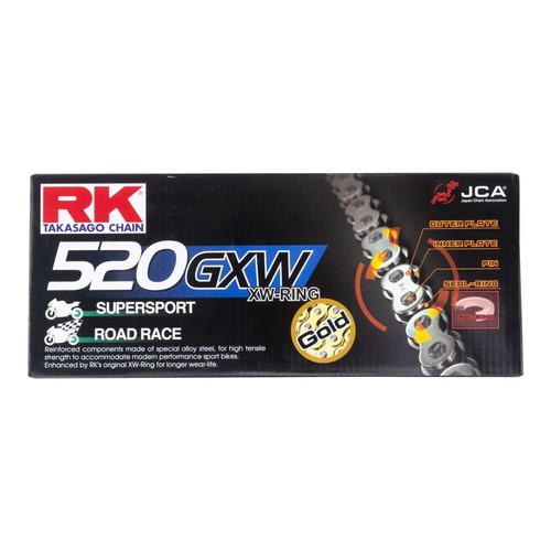 RK Chain for Ducati 937 Supersport 2017-2020 520 GXW 120L Gold | eBay ...