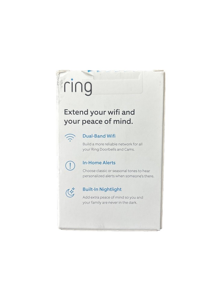 Ring Chime Pro Wi-Fi Extender for Smart Doorbell - White 842861110302| eBay