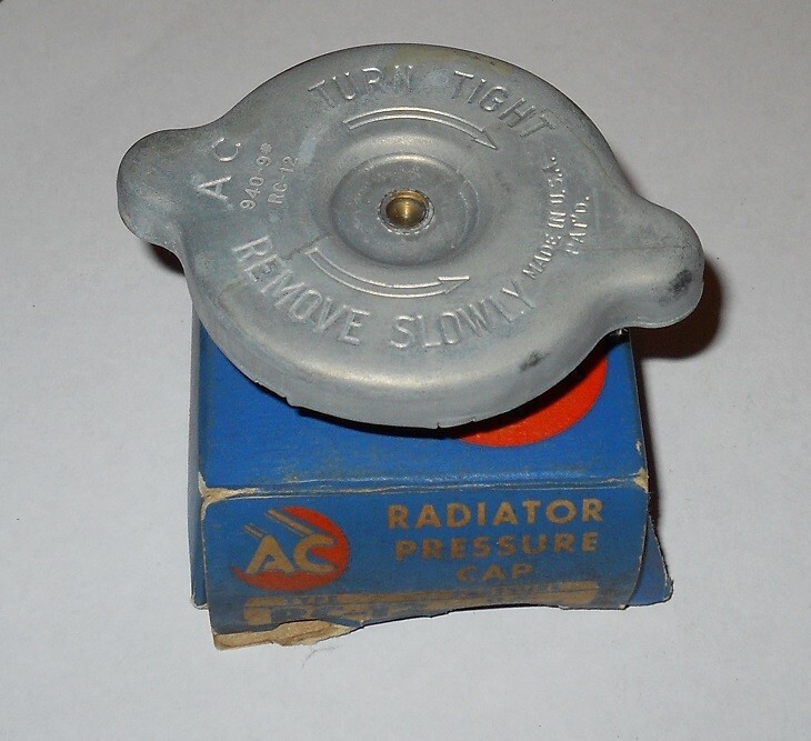 NOS Early GMC Chevrolet Truck AC RC12 9# Radiator Cap | eBay