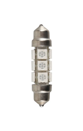 24/28V Led Series - 12 Led SMD - 11x43 mm - SV8,5-8 - 20 pz - Scatola ...
