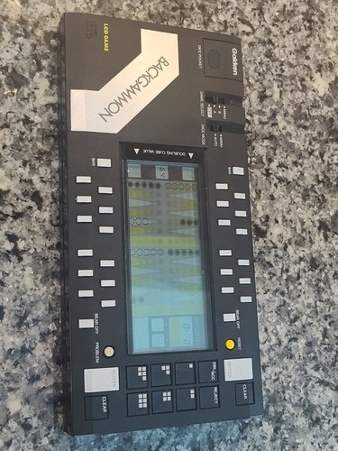 Gakken Backgammon LCD Vintage Handheld Game W Dice N4 | eBay