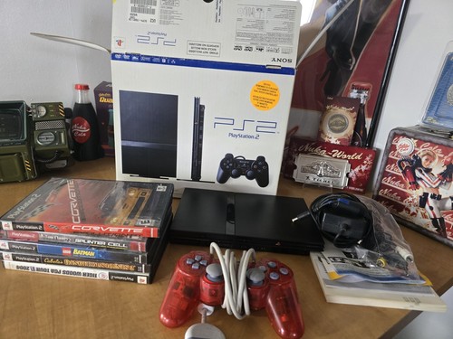 Sony PlayStation 2 Slim PS2 Console CIB in Box Tested Working SCPH ...
