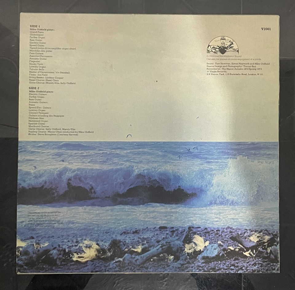 Mike Oldfield - Tubular Bells Vinyl LP 1973 - V2001 Virgin Records ...