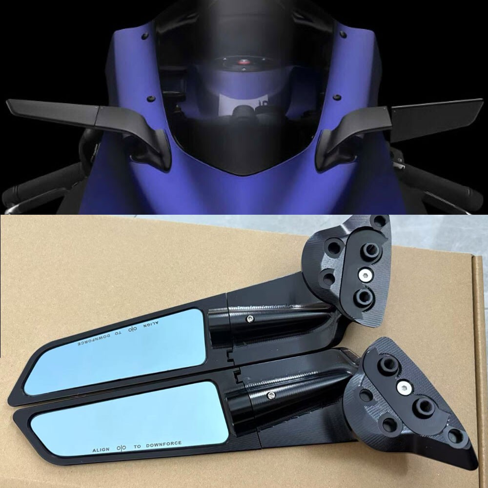 For Yamaha YZF-R6 2017-2024 YZF-R7 2021-2025 wind wing side Rearview ...