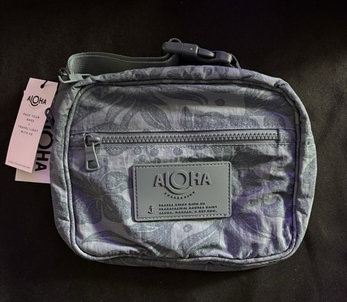 NEW Aloha Collection Travel Light Nylon Hip Pack /Crossbody Bag ...