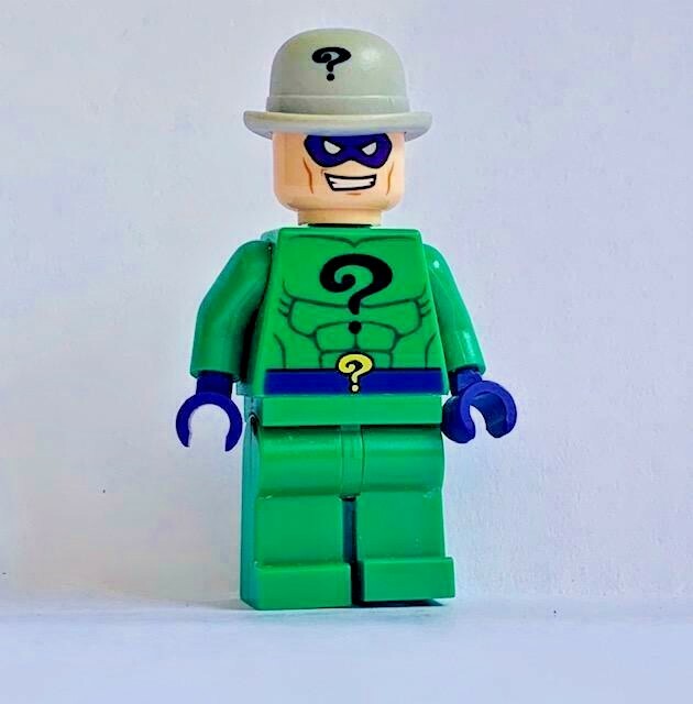 LEGO The Riddler SH008 Mini Figure DC Universe Super Heroes 2012 Set ...