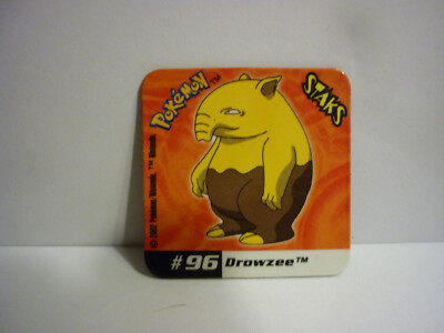Staks Magnet Aimant Pokémon Nintendo 2002 N° 96 DROWZEE | eBay