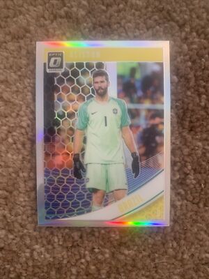 2018-19 Optic Alisson Silver HOLO Rookie Refractor RC Brazil Star Hot! B | eBay