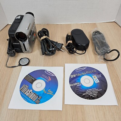 Samsung SC-D353 Mini DV Digital Camcorder with Cords, Install Discs ...