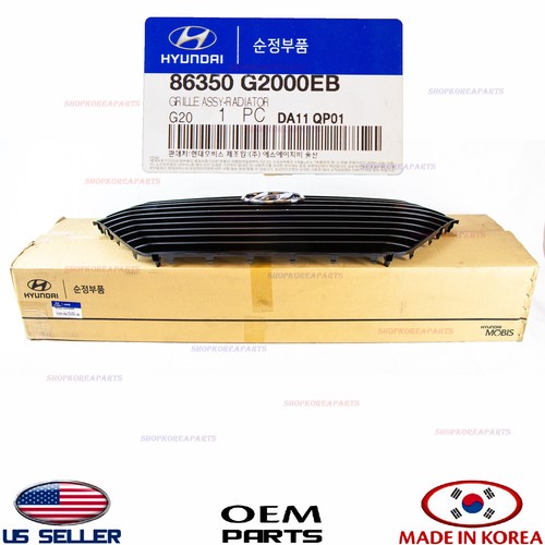 Genuine Grille Front Bumper Upper ⭐OEM⭐ HYUNDAI IONIQ HYBRID 2017-2019 ...