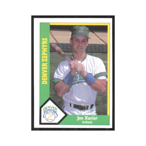 1990 CMC Minor League Joe Xavier Denver Zephyrs #32 | eBay