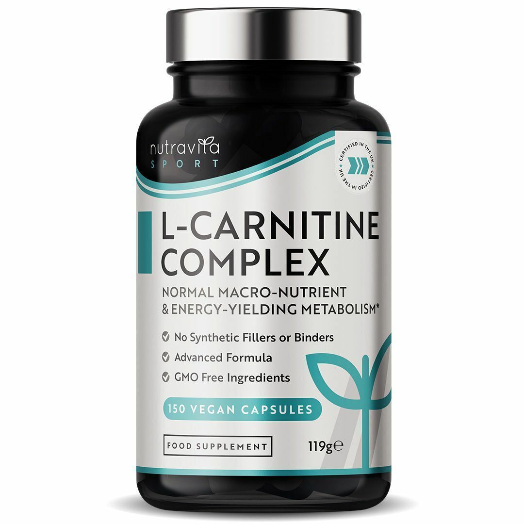 Nutravita L-Carnitine Complex Amino Acid Capsule - 150 Count for sale ...