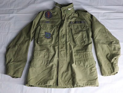 US AIR FORCE SPACE COMMAND Cold Weather Man's Field Coat size S | eBay