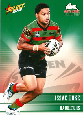 2012 SOUTH SYDNEY RABBITOHS NRL Card ISSAC LUKE | eBay Australia
